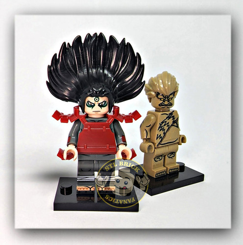 Hashirama Senju with Wood Golem (Naruto) | STL Brick Fanatics