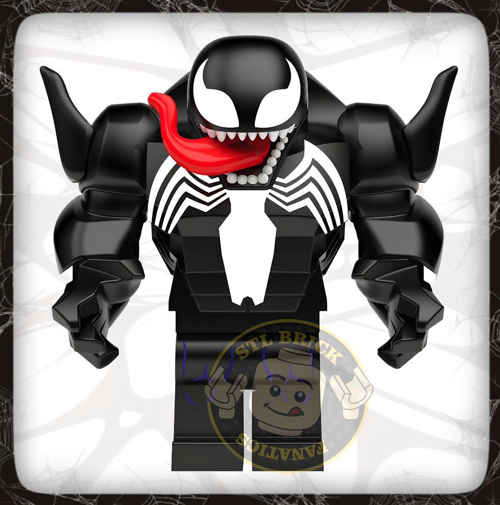 Venom (Mid Size Fig) | STL Brick Fanatics
