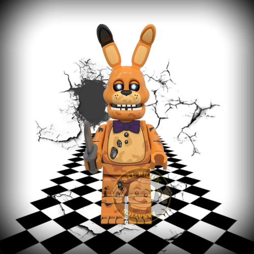 Springtrap (FNAF) Movie Version | STL Brick Fanatics