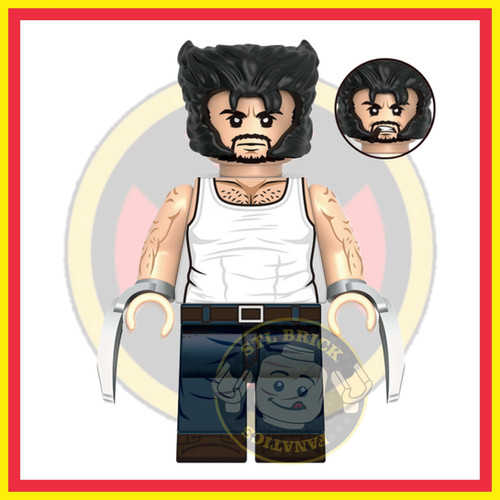 Wolverine (Cavillrine) X-Men | STL Brick Fanatics