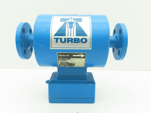 Turbo MG 711/E Mag-Flux-Ndf Flowmeter Valve 3/4" Flanged 150# PFA Lined ...