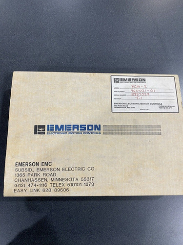 EMERSON PCM-2 Controller Emerson Control Techniques