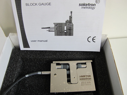 M924713AF21-01 AMETEK SOLARTRON BG/2.5/S Block Gage AMETEK SOLARTRON