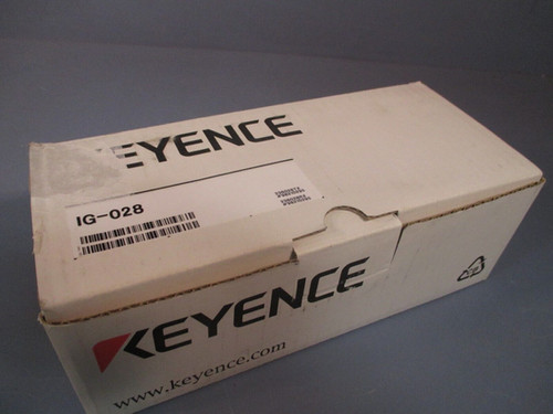 KEYENCE IG-028 IG Intelligent-G CCD Laser Sensor, Head, 28 MM, 10-30 VDC KEYENCE