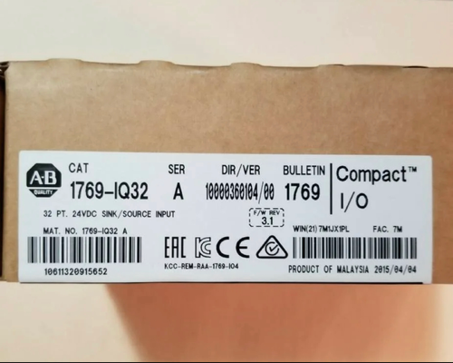 Allen Bradley 1769-IQ32 SER A CompactLogix 24V DC Input Module