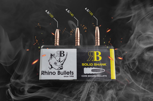 6,5 Solid Shank (50-units) | Rhino Bullets