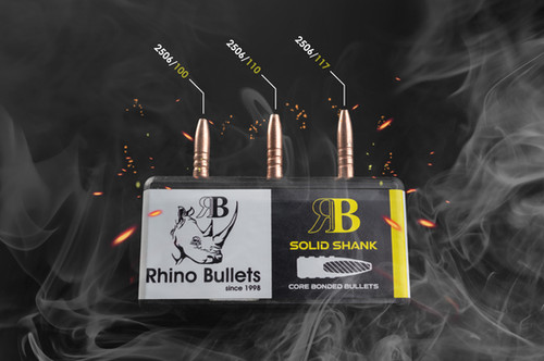 2506 Solid Shank (50-units) | Rhino Bullets