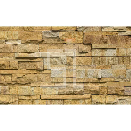 Yellow jaisalmer natural stone cladding tiles | stone ideas