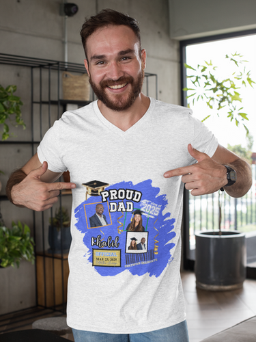 Proud Dad Graduation, Homecoming, Prom T-Shirt for Class of 2025, Gifts ...