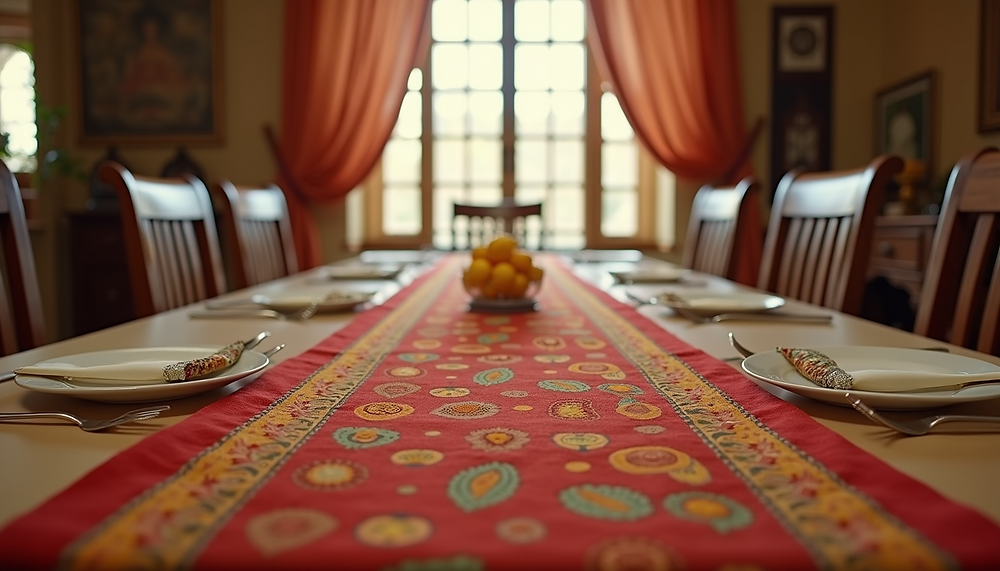 Table Runner Size Guide for Indian Dining Tables