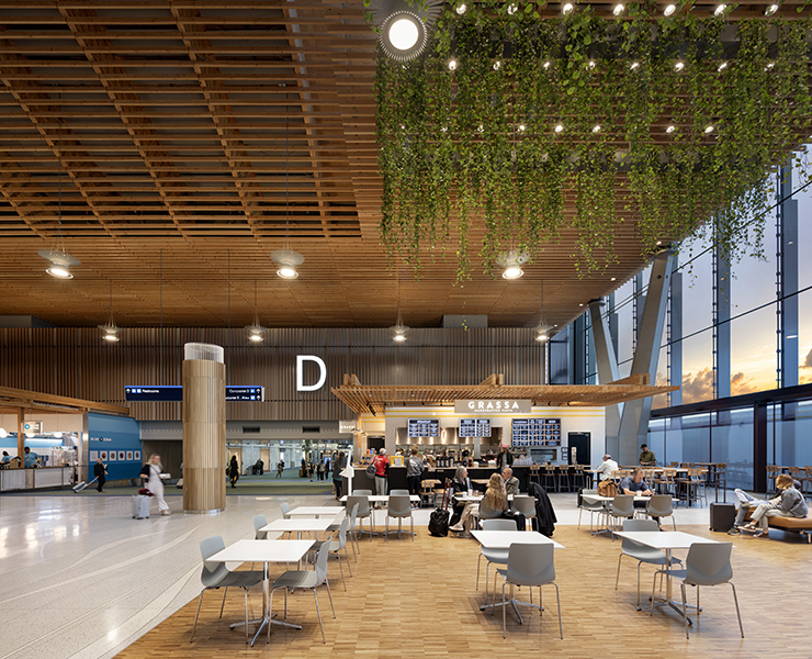 Portland International Airport: The visionary main terminal at PDX has ...