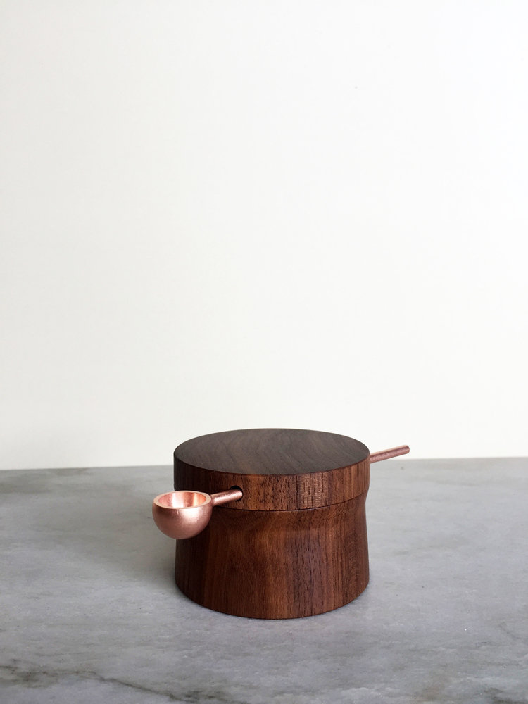 GRAY Loves: Hand-Turned Salt Cellar from Hew Woodworking | GRAY magazine