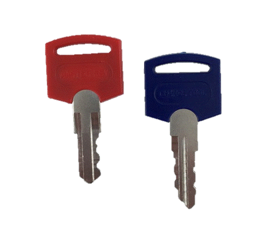 FIC Dealer 400 Series Red & Blue Keys | WESCO Fastec