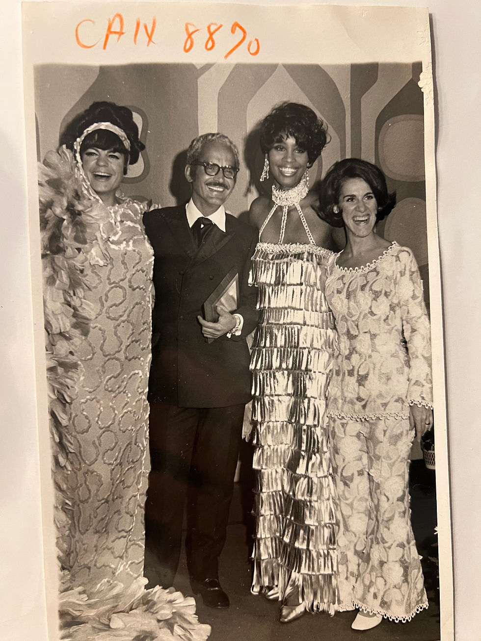 Laugh In early cast award photo-AP | IncredibleCollectorLLC