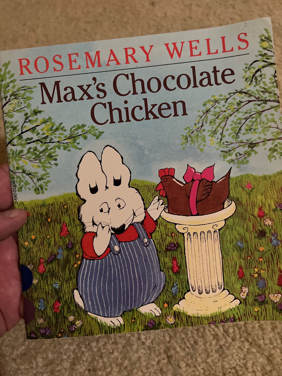 Rosemary Wells, “Max’s Chocolate Chicken” signed copy ...