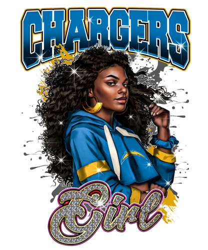Chargers Girl (Transfer) | Truprints