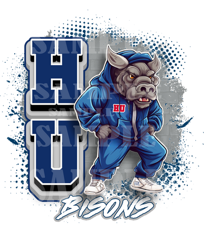 HU Bison (Transfer) | Truprints
