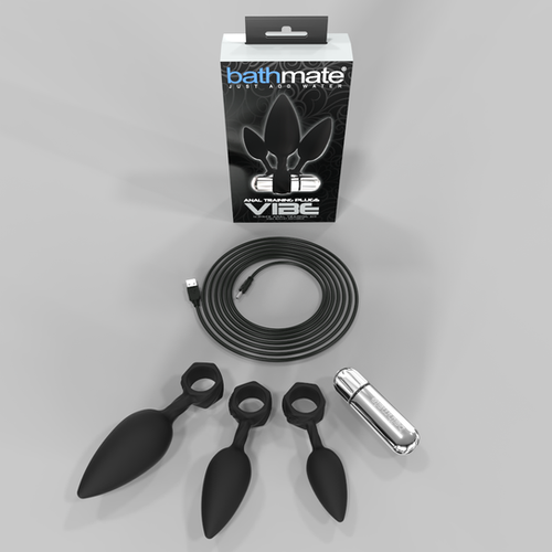 VIBE TRAINING PLUGS - KIT DE PLUGS CON VIBRADOR | bathmatemexico