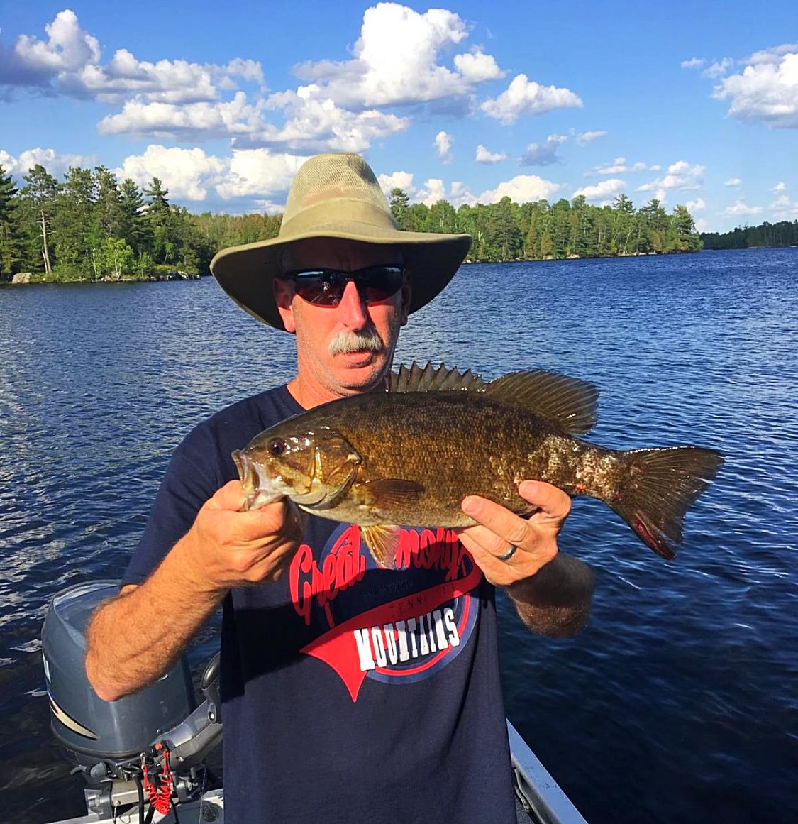 Minnesota Bass Fishing On Lake Vermilion