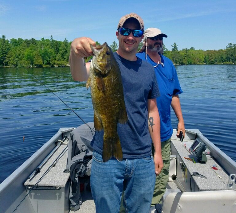 Minnesota Bass Fishing On Lake Vermilion