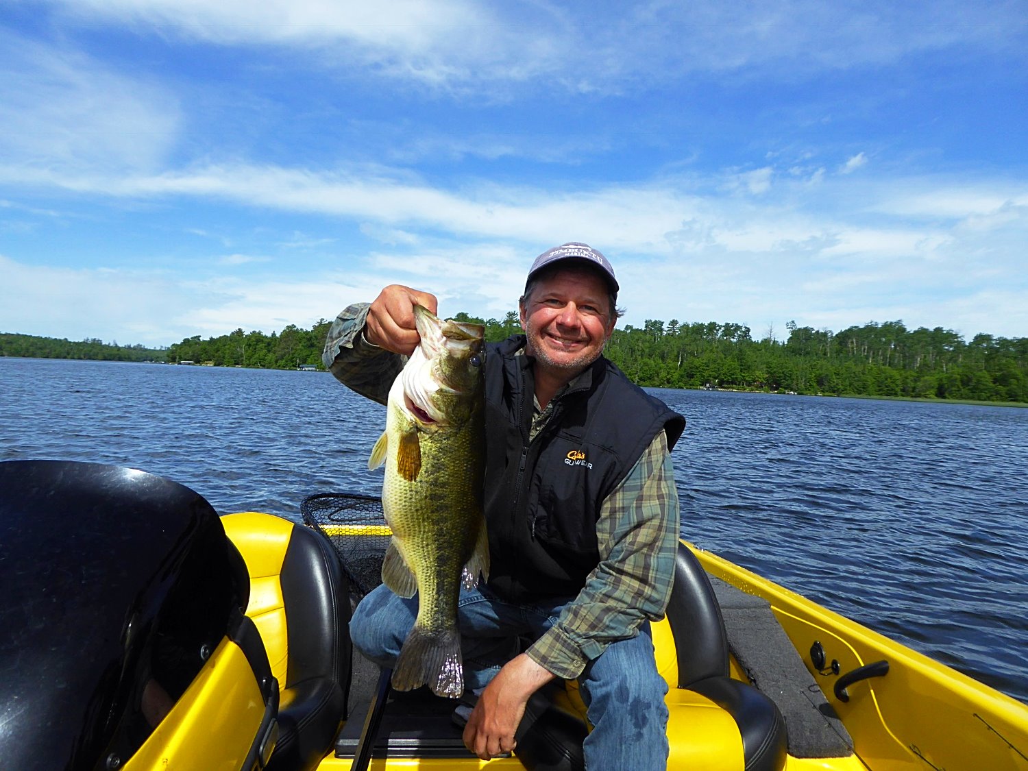 Minnesota Bass Fishing On Lake Vermilion