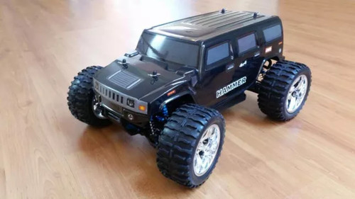 Carro elétrico 1:10 HSP Monster Truck Hammer Normal ou Brushless ...
