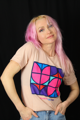 Tour Merch - Peach T-Shirt | Hooked Like Helen