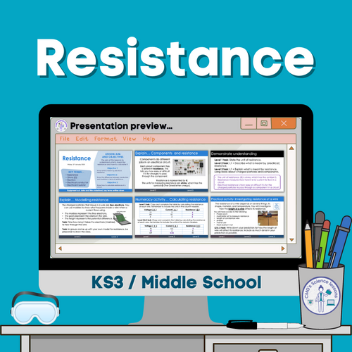 Resistance | Cmgs Science Lessons