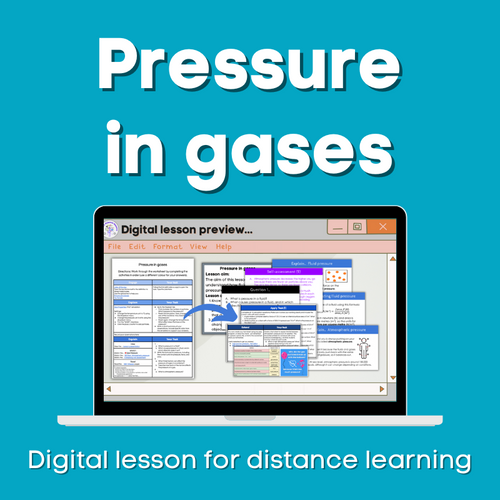 Pressure in gases Distance learning | Cmgs Science Lessons