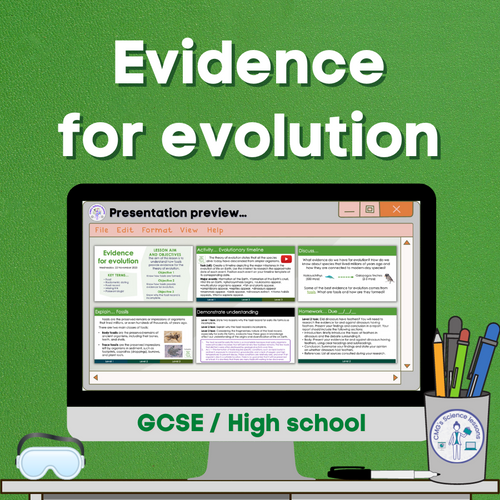 Evidence for evolution | Cmgs Science Lessons