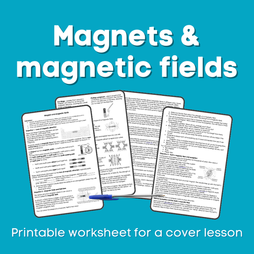Magnets and magnetic fields Cover lesson | Cmgs Science Lessons