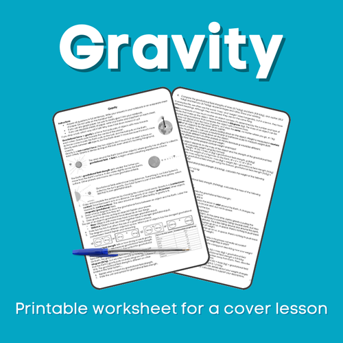 Gravity Cover lesson | Cmgs Science Lessons