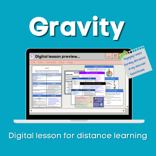 Gravity Distance learning | Cmgs Science Lessons