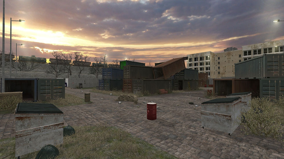 Shipment Island Cod4 custom map