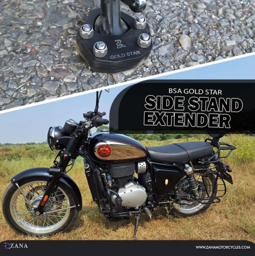 Zana Side Stand Extender (BSA Goldstar 650) | Build - a - Biker