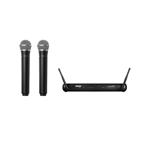SHURE SVX288/PG58 Dual Vocal Wireless System | Reynold's Inc.