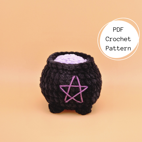 Cauldron Crochet Pattern | Coffee N Crochet