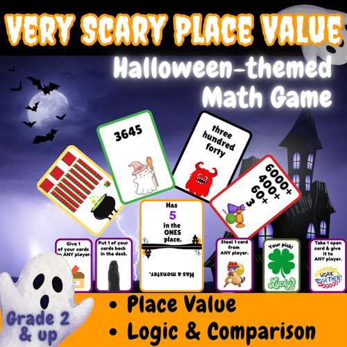 Very Scary Place Value – Halloween Math Game for Grades 2–5 | Playcademy
