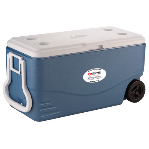 CAIXA TÉRMICA 94,6 LITROS COM RODAS | PYROMED | INCOTERMINAS