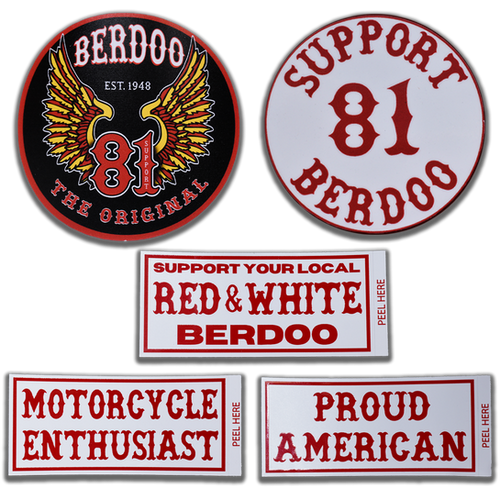 Sticker Pack | Support 81 Berdoo