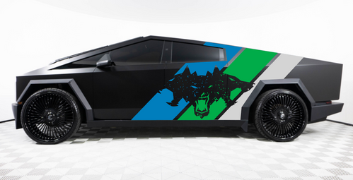 Three Stripe Cyberbeast Cerberus Graffiti | stickerclu8