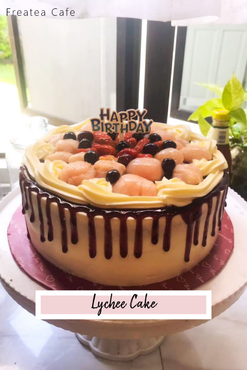 Lychee Cake | Freatea Cafe