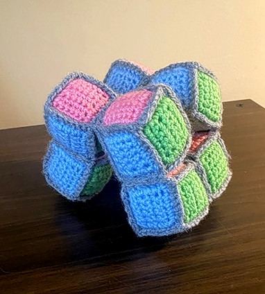 Infinity Cube - Written Crochet Pattern | Teenie Crochets