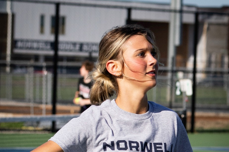 Huntington vs Norwell Middle School Tennis