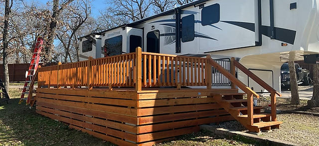 rv patio deck
