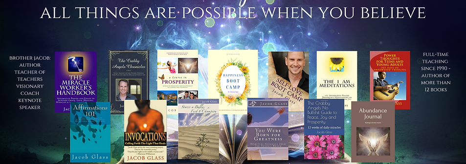 Author Teacher Spiritual Success Consultant | Jacob Glass
