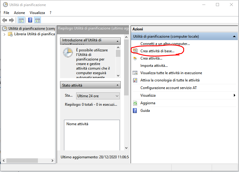 Come programmare lo spegnimento automatico del PC