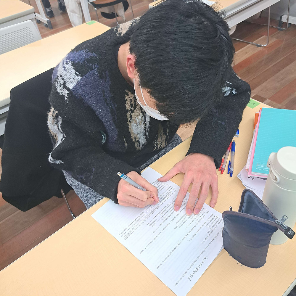 最後のひとふんばり。