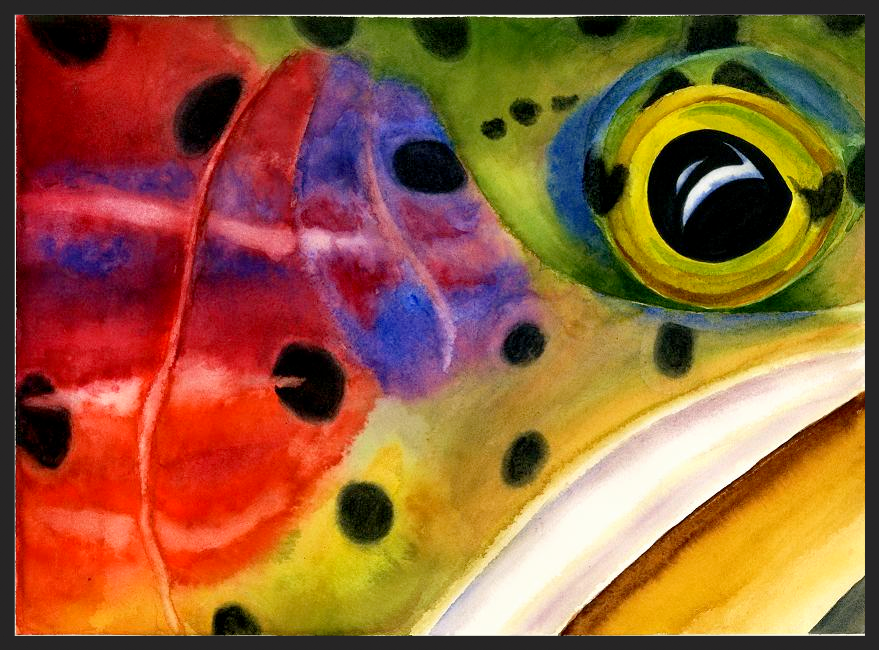 Tim Johnson Gallery| Fly Fishing Artwork| Fish Painting| Trout Artwork