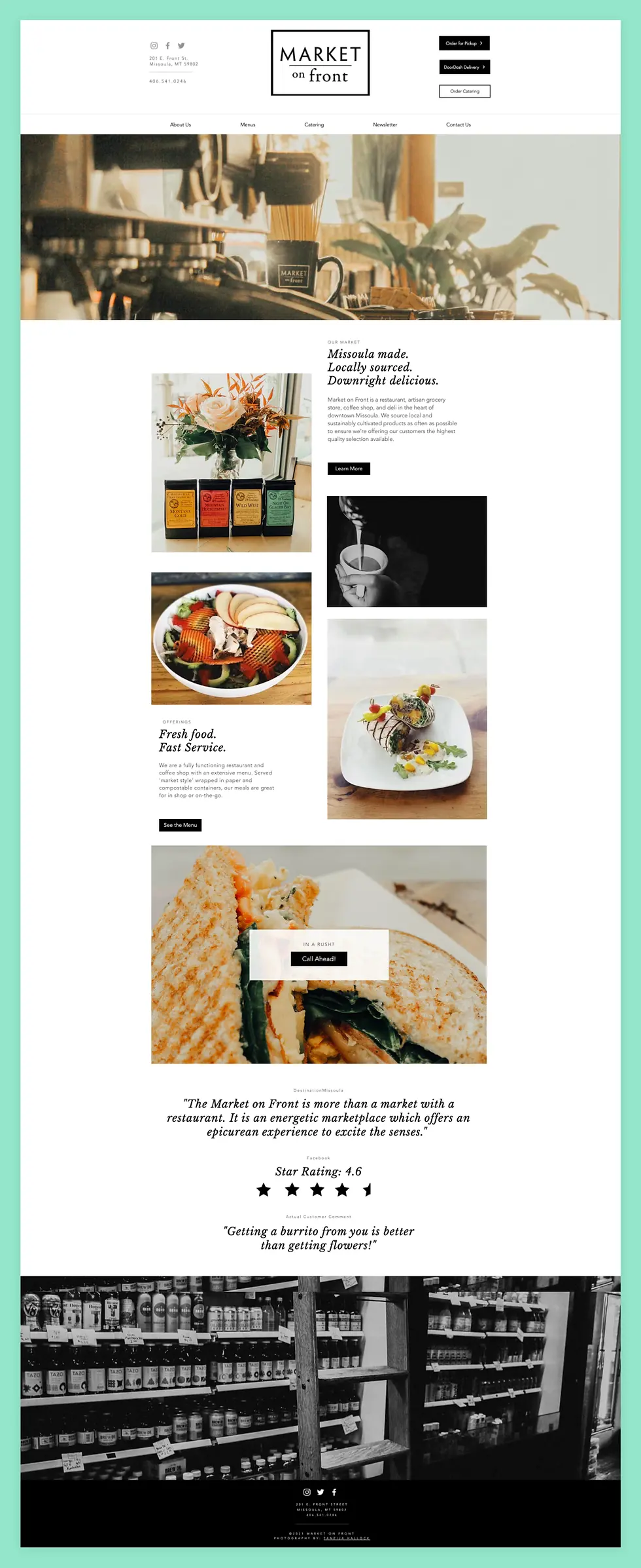 Restaurant-Website-Design: 19 Beispiele für Restaurants